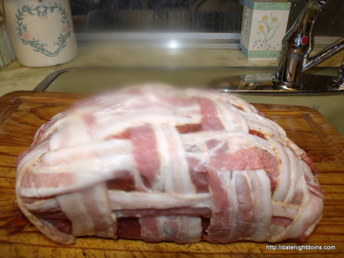 Bacon Wrapped Lamb - Date Night Doins BBQ For Two