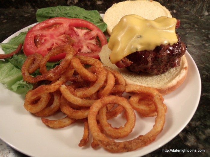 Date Night Bacon Cheeseburgers