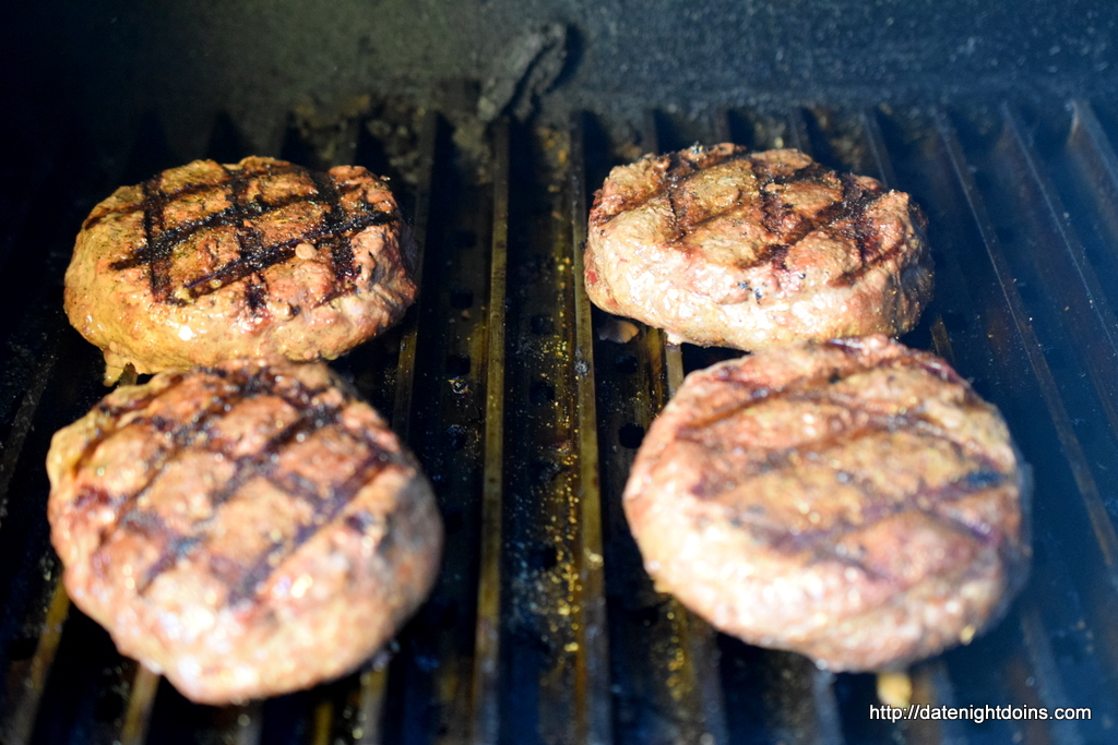 Blue Bison Burgers - Date Night Doins BBQ For Two
