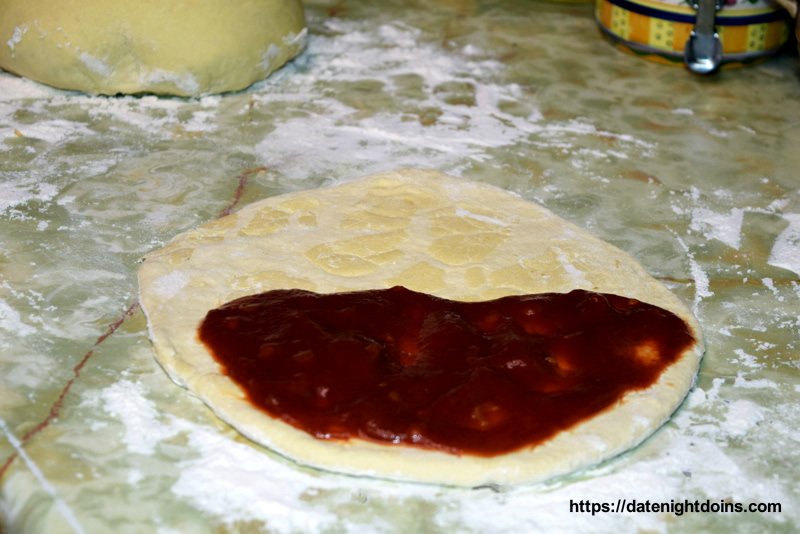 Bacon Cheeseburger Calzones - Date Night Doins BBQ For Two