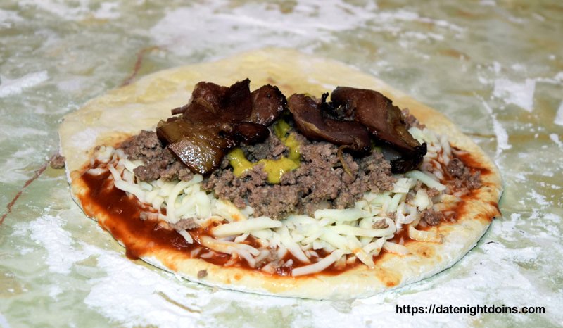 Bacon Cheeseburger Calzones - Date Night Doins BBQ For Two