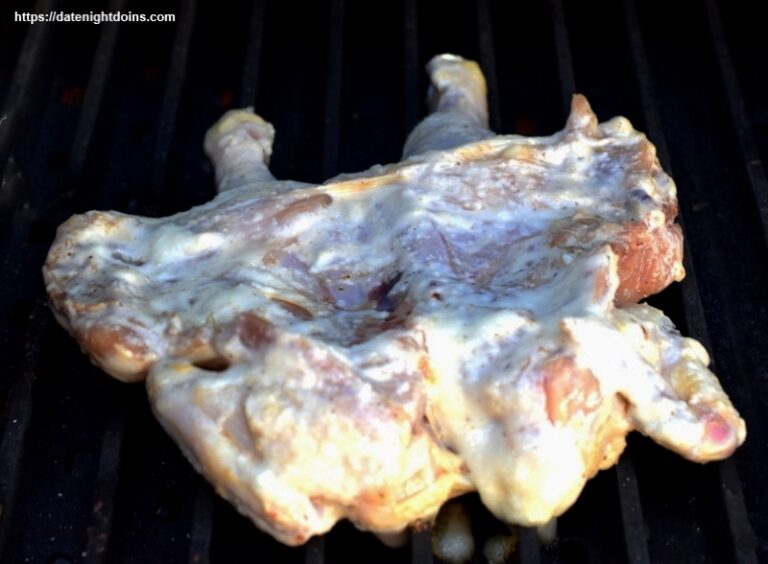 Garlicky Spatchcock Hens - Date Night Doins BBQ For Two